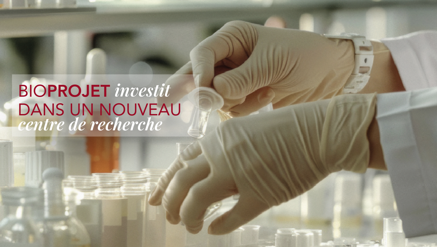 Bioprojet investit dans la recherche pour le traitement de pathologies ...